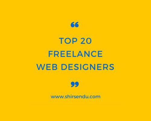 Top 20 freelance web designers in the world